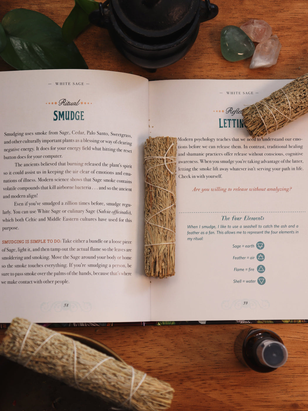 Blue Sage + Copal – Smudge Stick voor Sacred Grounding – Soliara Codes